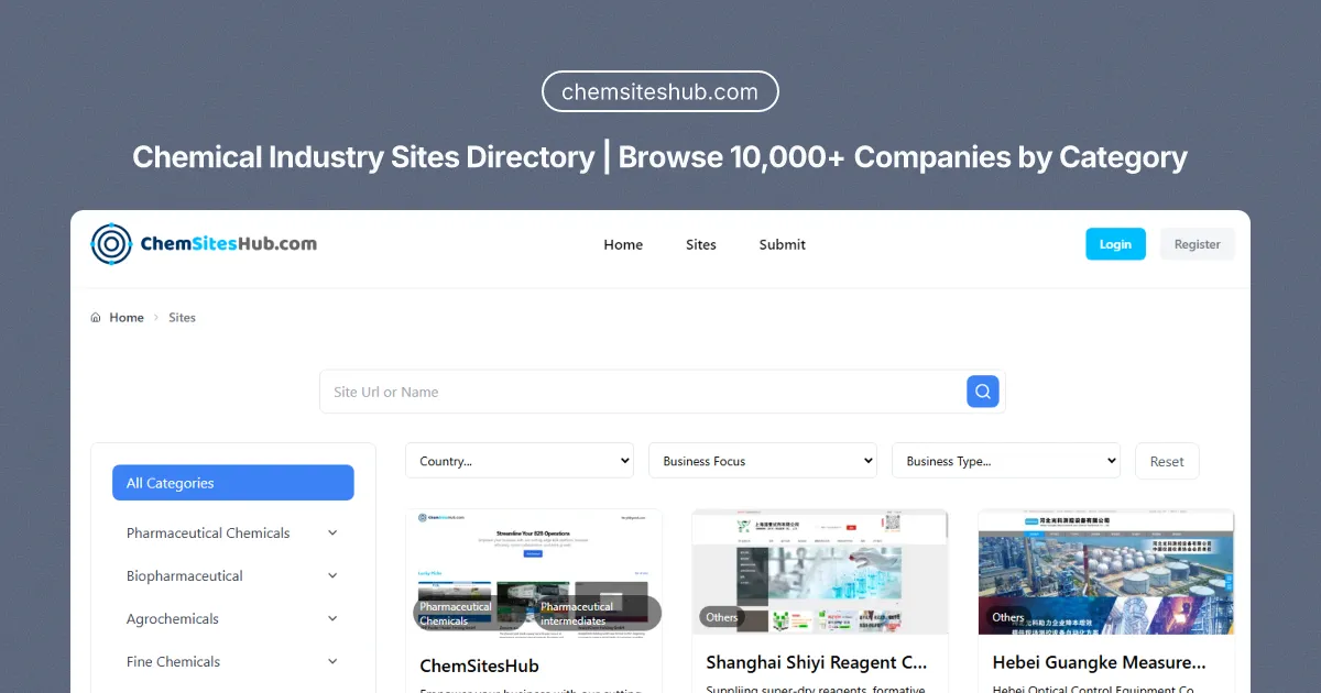 France - Chemical Industry Sites Directory | ChemSitesHub.com